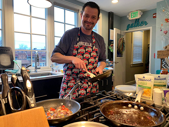 Meet your breakfast magician! Watch in awe as he transforms simple ingredients into morning masterpieces that'll make you leap out of bed.