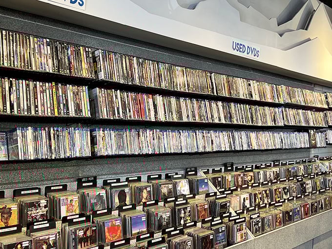 DVDs galore! For when you want to give your ears a break and treat your eyes to some cinematic magic.