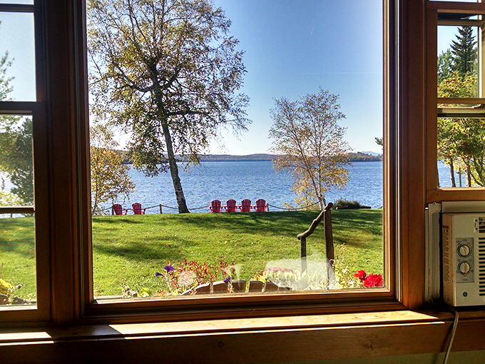 Room with a view: When your window doubles as a living landscape painting, who needs TV?