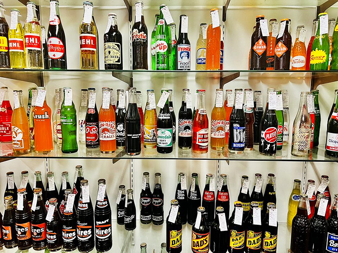 Bottled nostalgia, anyone? This fizzy collection is like a liquid time capsule. Warning: may induce spontaneous sock hop dancing!