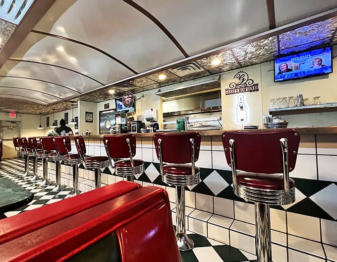 Pull up a stool and settle in for some prime people-watching. The breakfast counter: where strangers become friends over bacon and eggs.