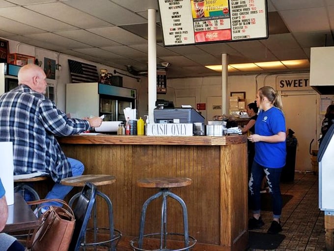 Pull up a stool and join the club. This bar is where hot dog dreams come true, one bite at a time.