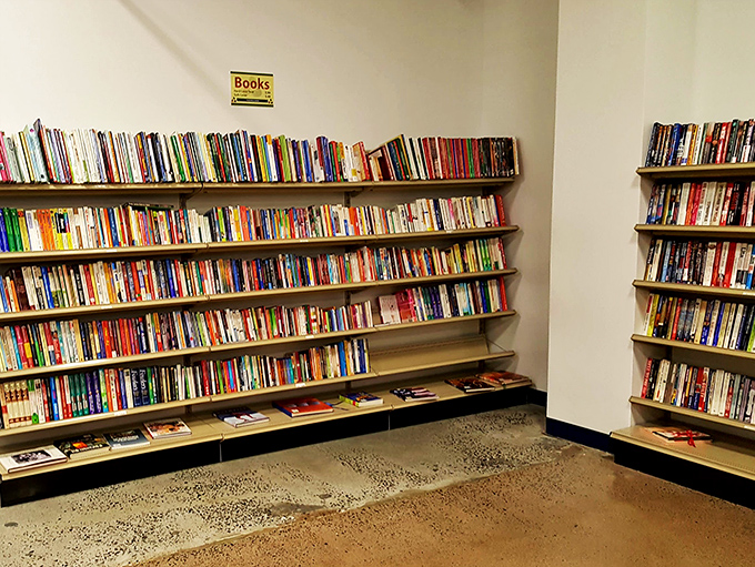 A bibliophile's paradise! These shelves hold more stories than a lifetime of bedtime tales. What chapter will you start?