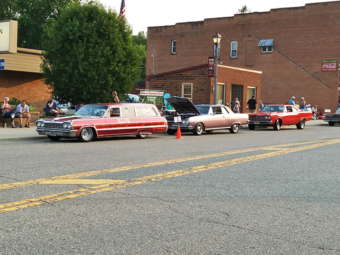 Classic cars, classic town. Henderson's events are like a time machine with better snacks and no risk of accidentally becoming your own grandpa.