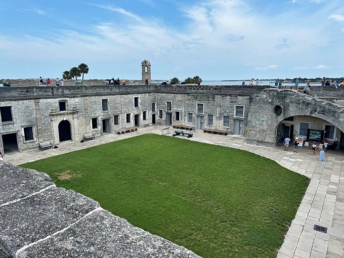 Who needs a corner office when you can have a corner bastion? This fort's got prime real estate written all over it.