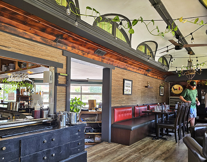 Where vintage charm meets modern cuisine. It's like your cool grandma's attic, but with way better food.