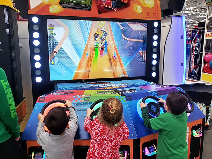 Video game heaven! These racing simulators are turning kids into mini Lewis Hamiltons faster than you can say "pole position."