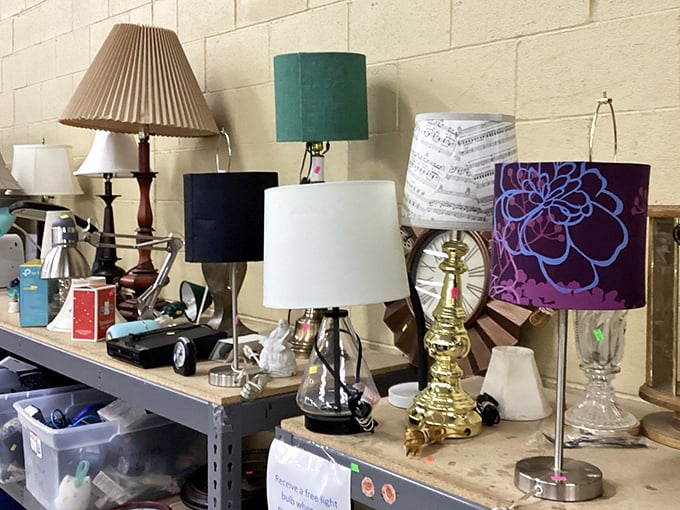 Illuminating finds at every turn! This lamp lineup could light up a disco - or your grandmother's living room.