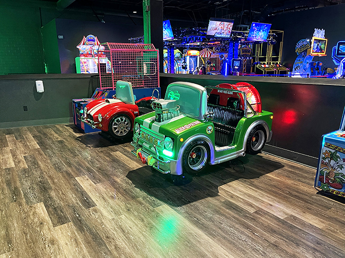 Vrooom with a view! These mini cars are perfect for aspiring racers who aren't quite ready for the Indy 500 but are totally prepared to dominate the kiddie circuit.