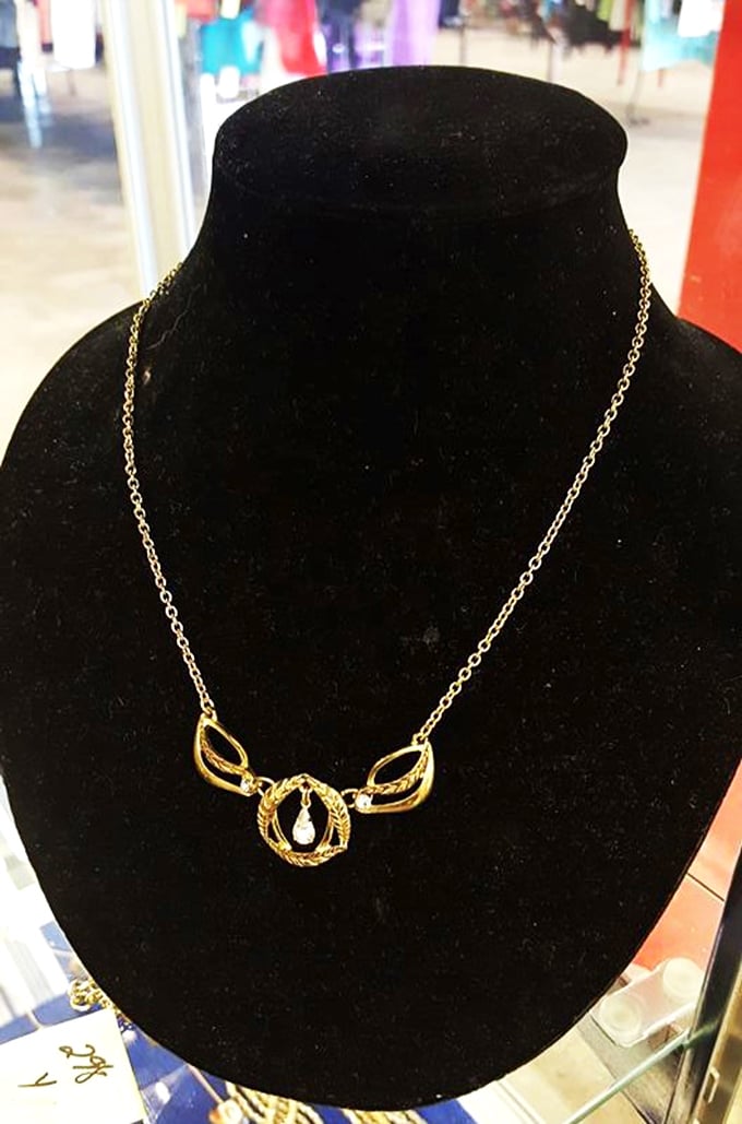 Sparkle and shine without breaking the bank! This necklace could be your ticket to feeling like a million bucks for the price of a fancy coffee.