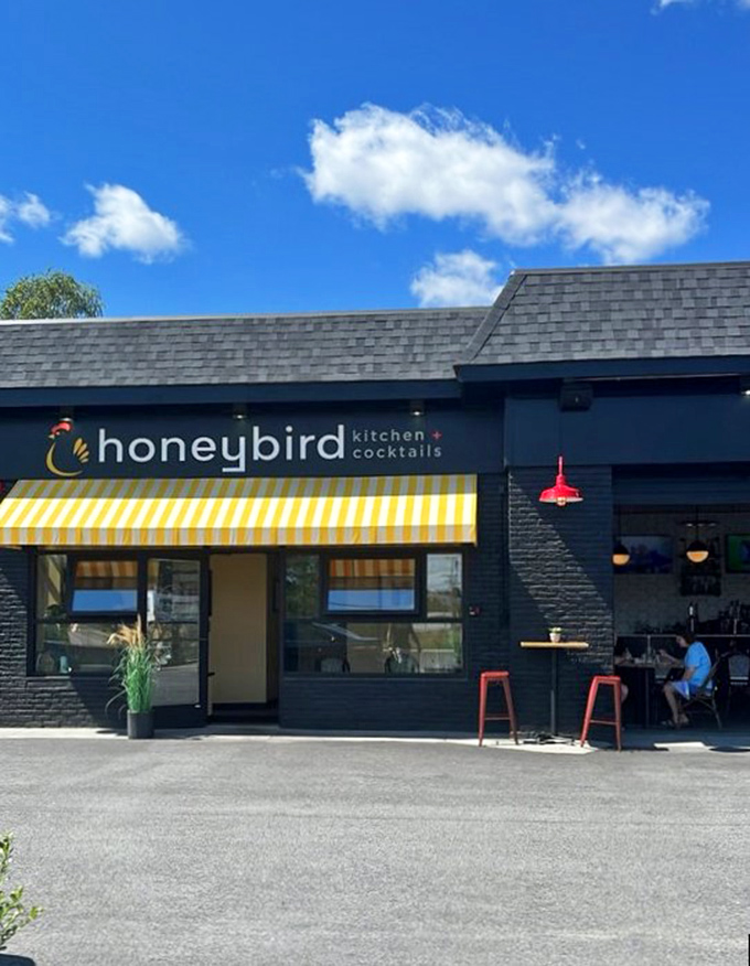 Al fresco dining with a side of people-watching? Yes, please! Grab a seat outside and watch the world go by, one bite at a time.