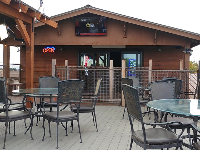 Al fresco dining with a side of sunset? This patio's serving up ambiance that even Mother Nature would envy.