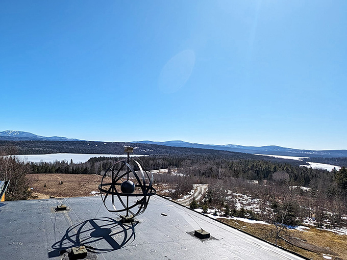 Top of the world, Ma! From this vantage point, Reich's theories about universal energy don't seem so far-fetched after all.