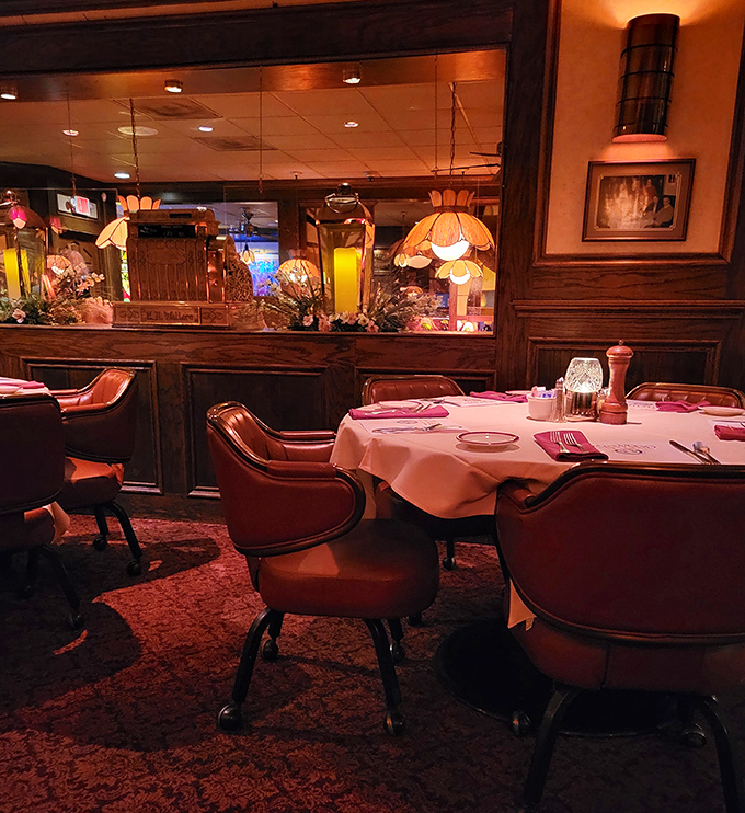 A table fit for royalty! With crisp linens and gleaming settings, you'll feel like you're dining at Downton Abbey (but with better food).