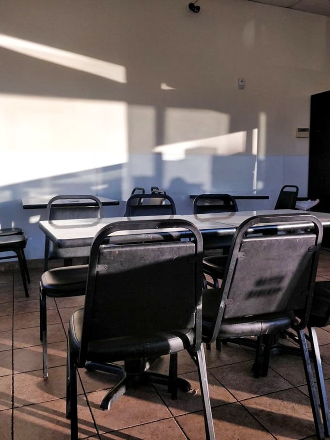 Pull up a chair and stay awhile. These tables have witnessed countless sugar-fueled conversations and coffee-stained smiles.