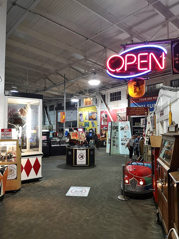 The "Open" sign is just a formality &ndash; your inner child has already burst through the door! This neon-lit wonderland is a siren call to anyone who's ever dropped a quarter in an arcade game.