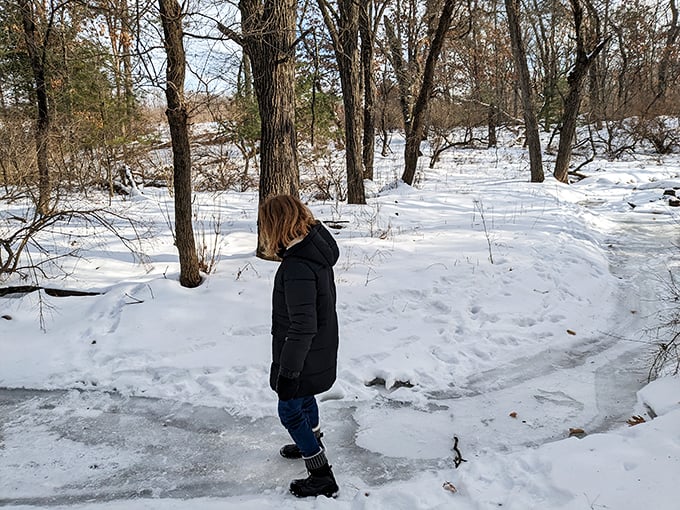 Winter wonderland in full effect. Who needs a tropical vacation when you can have a magical snow-globe experience?