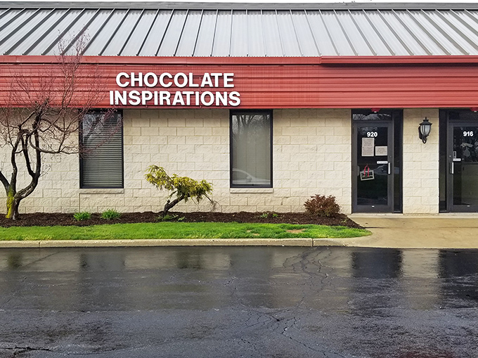 Don't judge a book by its cover &ndash; or a chocolate shop by its strip mall location. This place is the Clark Kent of confectioneries!