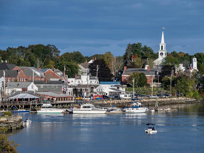 Damariscotta: Where history meets the high tide. This charming town offers a perfect blend of coastal beauty and New England character.