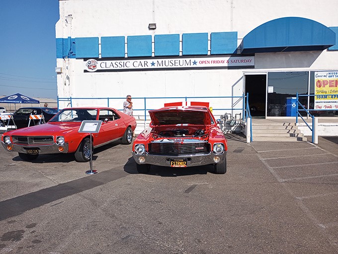 Great Scott! We've gone back to the future! This neon-lit paradise is where '50s cool meets '60s groove.