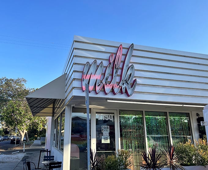 Cereal milk soft serve? It's like Saturday morning cartoons grew up and got a job in a fancy restaurant.
