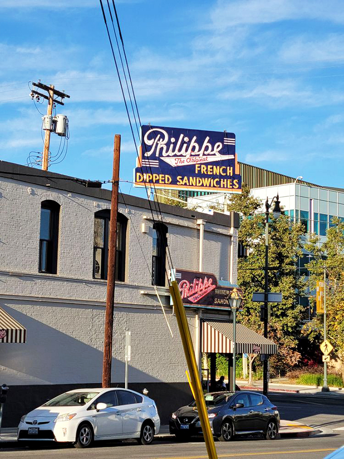 Time travel never tasted so good! Philippe's: serving up history one French Dip at a time since 1908.