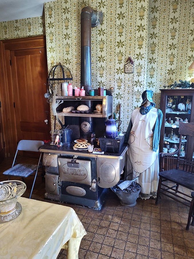 The heart of any home &ndash; this vintage stove could probably cook up a feast fit for Queen Victoria herself.