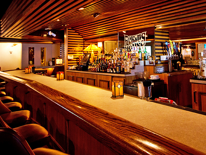 Pull up a stool and settle in. This bar isn't just serving drinks; it's pouring out stories, laughter, and a dash of Wisconsin charm.