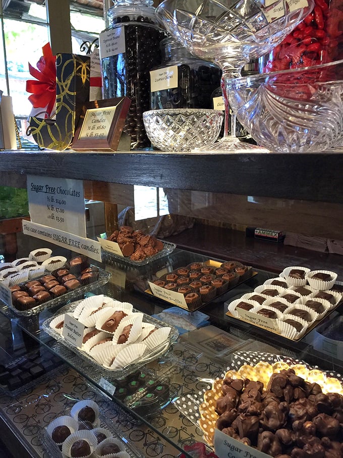 Sweet temptations that would make Willy Wonka jealous. Who knew the Gold Rush had such a delicious dark side?