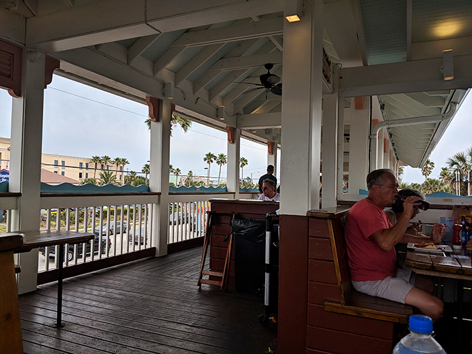 Dining with a view: Where every seat feels like the best seat in the house. Ocean breezes included at no extra charge.