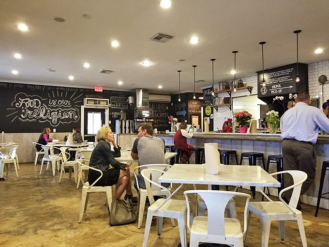 Where everybody knows your name (or at least your pizza order). This cozy spot is like Cheers, but with better food.