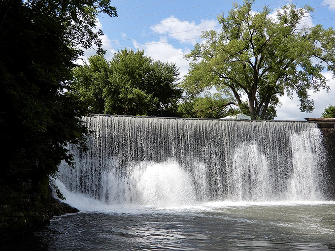Nature's own water feature! This cascading beauty is Lanesboro's version of the Fountain of Youth &ndash; just don't drink from it.