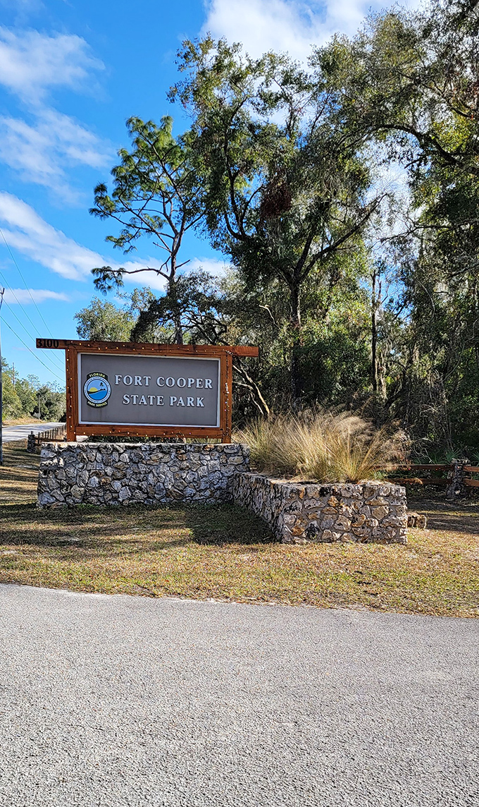 Welcome to the jungle... Florida style! Fort Cooper State Park invites you to channel your inner Tarzan, just swap the vines for Spanish moss.