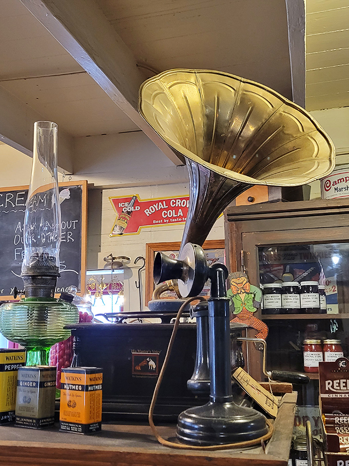 Hello, time traveler! This isn't just an antique; it's a portal to a world where music was larger than life and twice as magical.