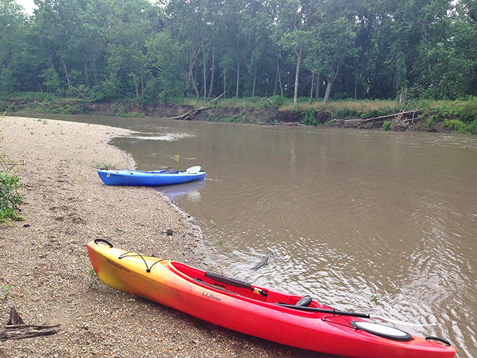 Red or blue pill? At Kickapoo, the choice is clear - grab a kayak and dive into your own outdoor Matrix.