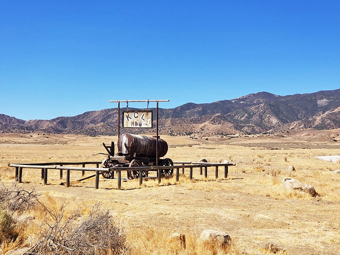 Old West meets modern marvel. This rusty relic's got more Instagram potential than your average influencer.