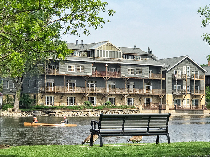 Row, row, row your boat... or just watch others do it! Island Park's waterways offer endless possibilities for aquatic adventures.