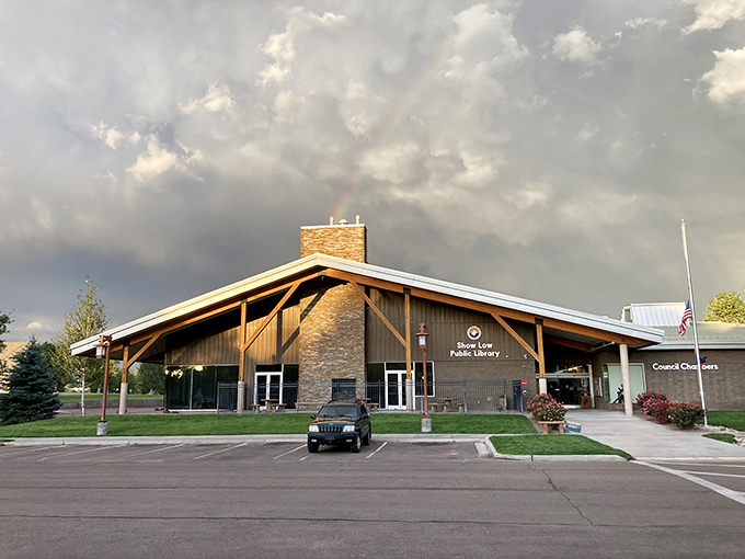 Books with a view! This library proves that even in the digital age, nothing beats a good read in a great setting.