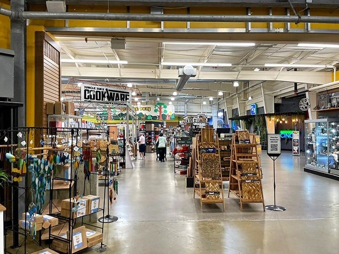 Cookware corner: Where culinary dreams are born and wallets come to die. Julia Child would have a field day in here!