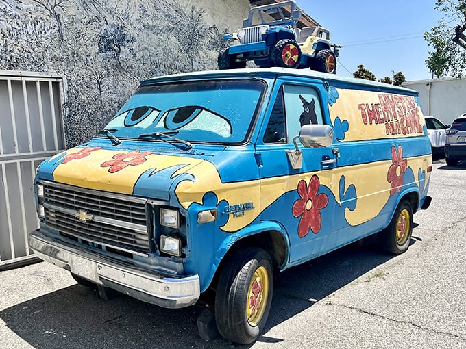 Scooby Doo, where are you? This groovy van looks ready to solve mysteries and serve up some Scooby Snacks, McDonald's style.