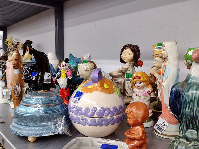 Knick-knack paddywhack, give your shelf a new friend! This collection of curios is like a support group for objects with personality disorders &ndash; each one quirkier than the last.