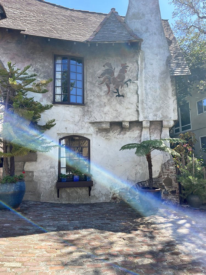 Who needs a coat of arms when you've got a wall this stylish? It's giving me serious Game of Thrones vibes.