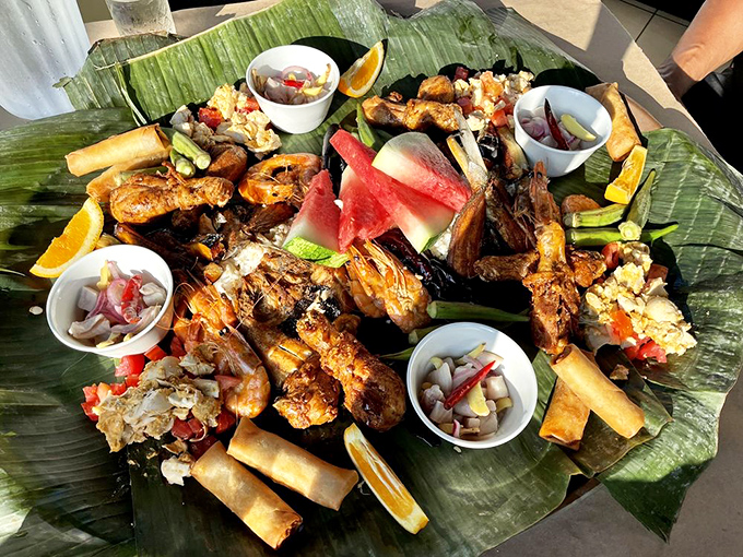 Talk about a spread! This Boodle Night special is a feast for the eyes and the stomach.