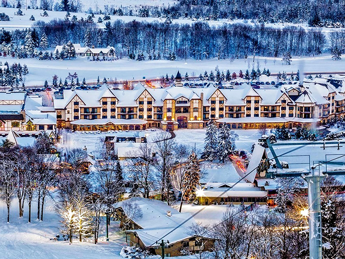 Boyne Mountain Resort: A winter playground that makes you feel like a kid again. Santa's workshop has nothing on this place!