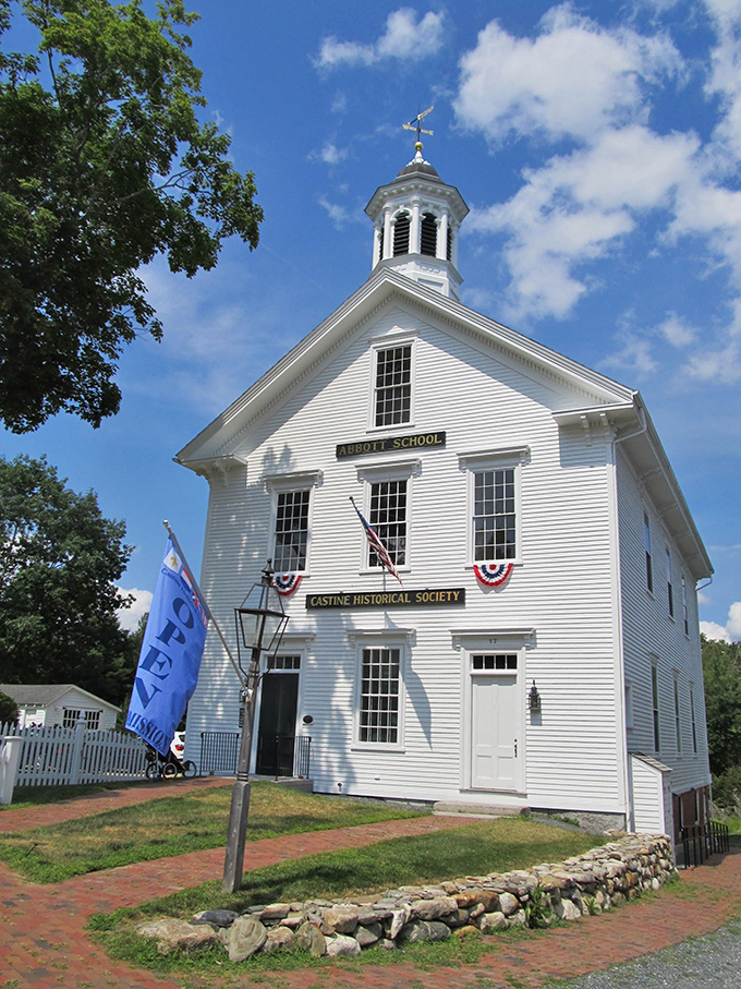 The Castine Historical Society: Keeping history alive one exhibit at a time. It's like a time machine, minus the flux capacitor.