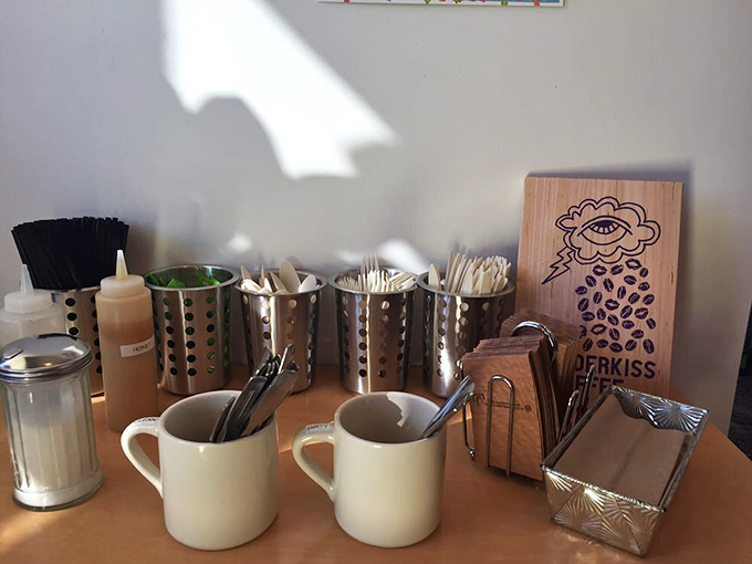 The coffee station: Where morning grouches transform into functional humans. It's caffeinated magic!