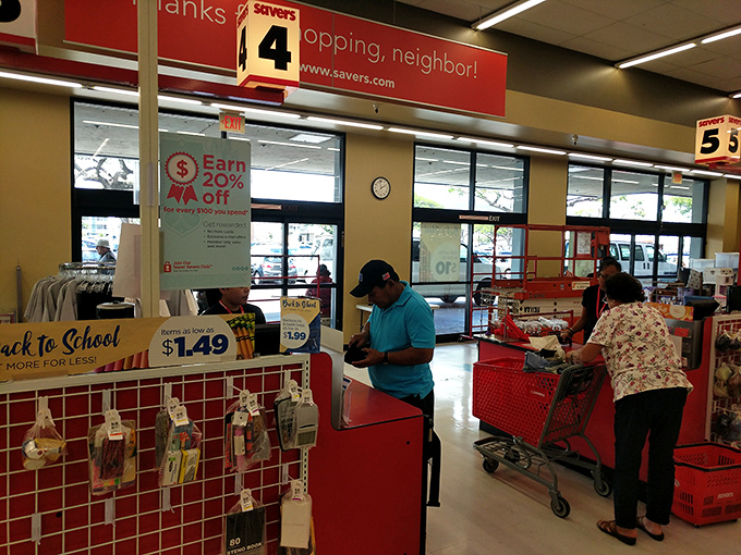 The final frontier: the checkout counter. Where dreams of thrifty fashion meet the reality of your wallet. But fear not, the damage is always less than you think!