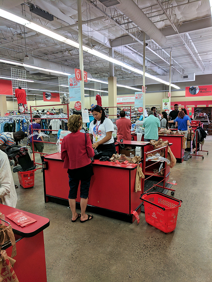 Where wallet-friendly dreams come true. These checkout counters have seen more happy endings than a Hallmark movie marathon.