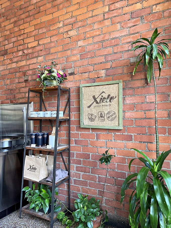 Rustic charm meets modern flair in this cozy corner. It's like your coolest friend's living room, but with better snacks.