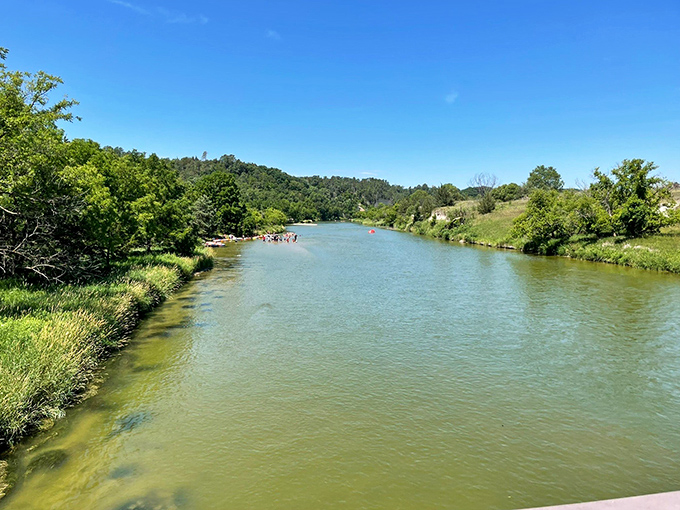 "Nebraska's version of the Amazon!" The Niobrara River flows through lush greenery, proving the Cornhusker State isn't all husks.